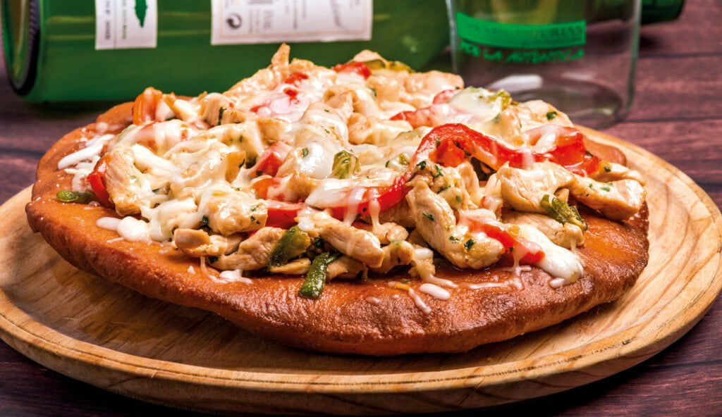 Torto with Chicken and Manchego Cheese - Folixa Asador Sidreria